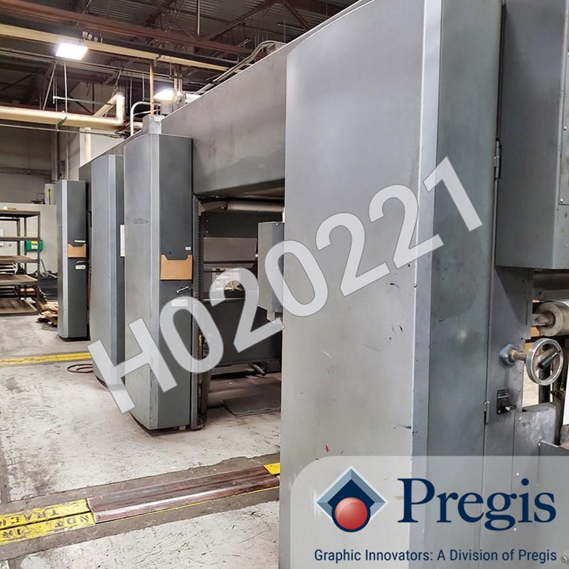 Used 2002 M600 (8) Unit (2) Web Offset Press year 2002 | PressCity