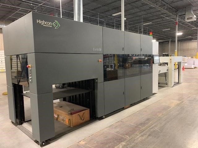 Used Highcon Euclid II Digital Die Cutter and Creasing Machine year ...