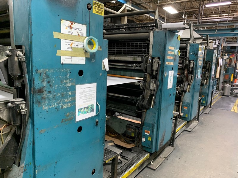 Used King Press (4) Unit (3) Web Press year 1980 | PressCity
