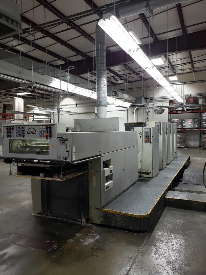 4 color Used Man Roland R304 ML year 2001 | PressCity