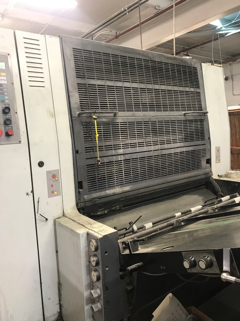 8 color Used Man Roland R708L Sheetfed Press year 1995 | PressCity