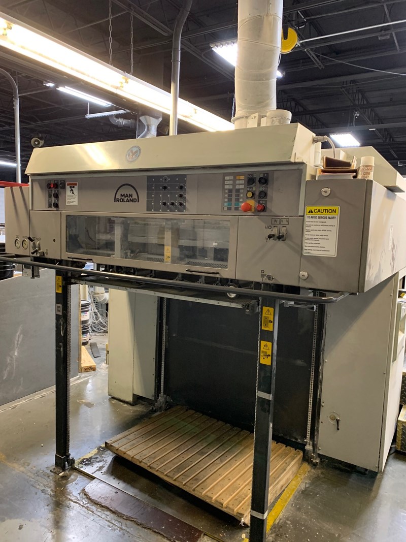 6 color Used Manroland R706+L (6) Color Press | PressCity