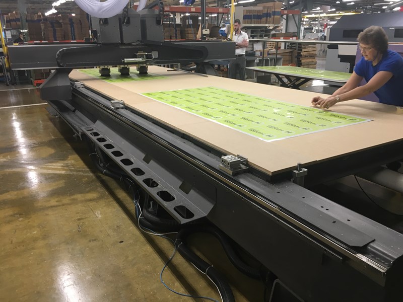 Used 2008 Multicam 5000 Series CNC Router year 2008 | PressCity