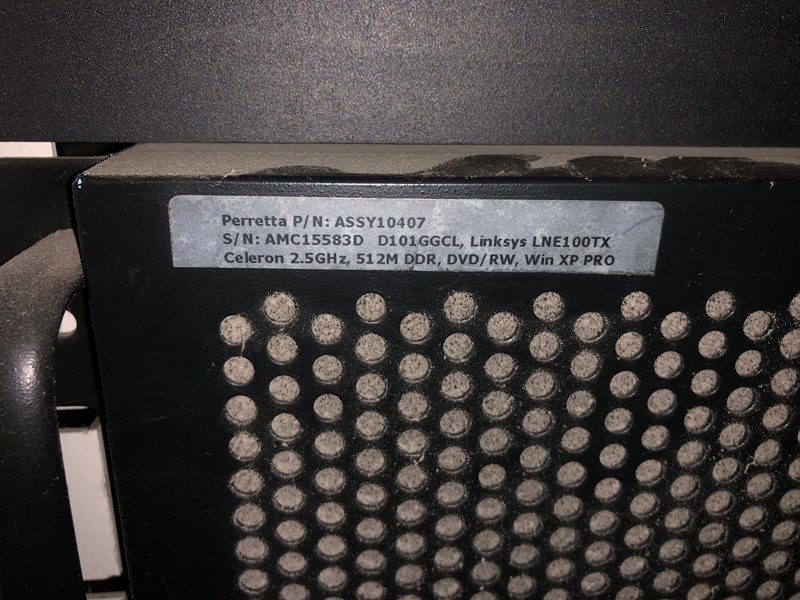 Used Perretta Remote Ink Console | PressCity