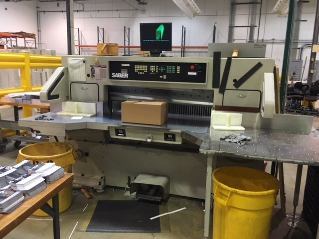 Used Saber 51" Cutter year 1997 | PressCity