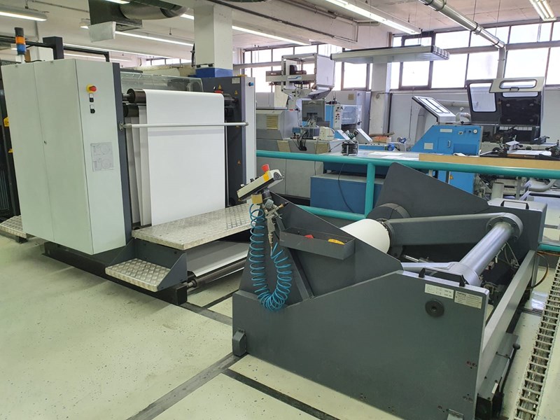 Used MABEG RS104 Reel Sheeter year 2011 | PressCity