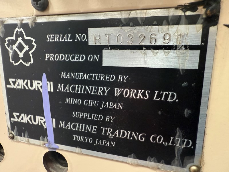 Used Sakurai Screen Machine year 1993 | PressCity