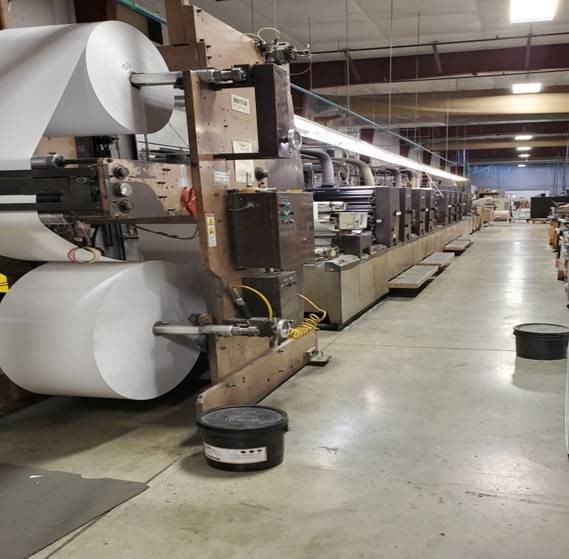 DIDDE 860 - 8 COLORS UV WEB PRESS. | Graphics International