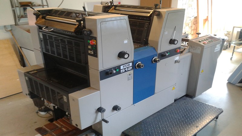 2 color Used Ryobi 512 year 1996 | PressCity