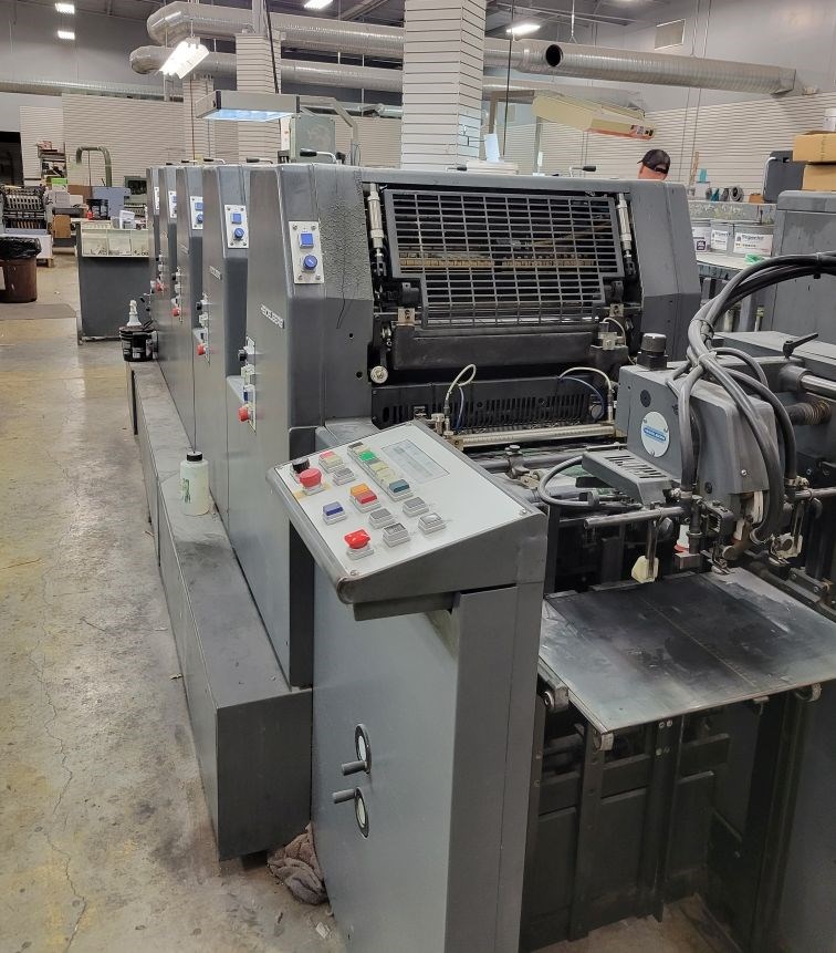 5 color Used Heidelberg GTOFS-52 year 1992 | PressCity