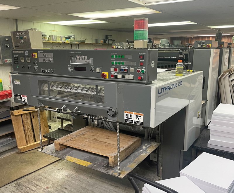 4 color Used Komori Lithrone L428 year 1998 | PressCity