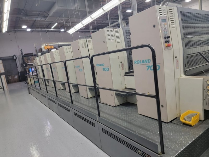 8 color Used MAN Roland R708-3B year 1999 | PressCity