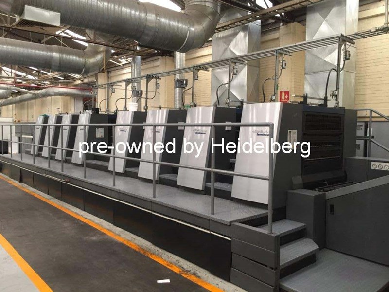 8 color Used Heidelberg Speedmaster XL 105-8P year 2011 | PressCity