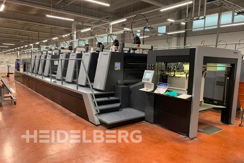 8 color Used Heidelberg Speedmaster XL 106-8-P year 2019 | PressCity