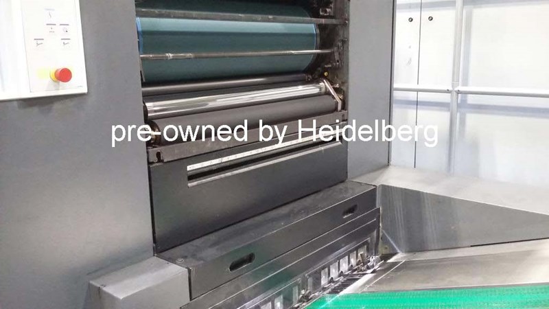 6 color Used Heidelberg Speedmaster XL75-6+LX Anicolor (F Format) year ...