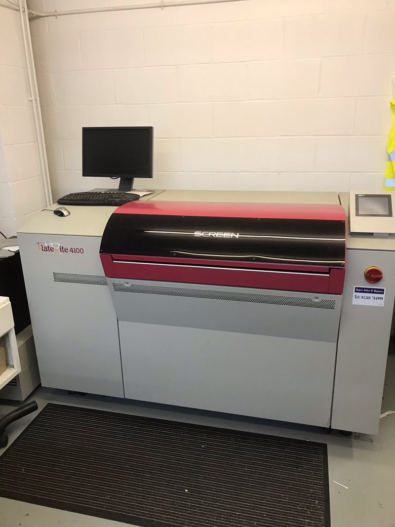 Used Screen Platerite 4100 year 2002 | PressCity