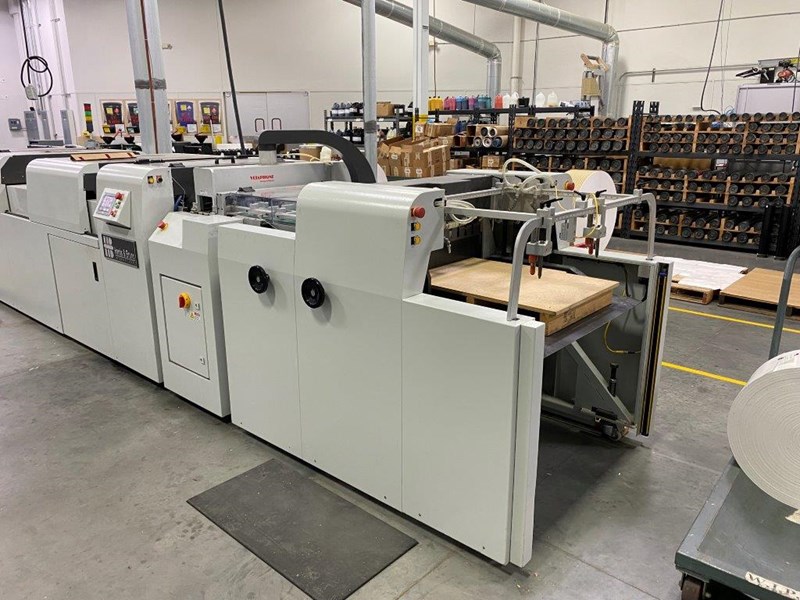 Used Harris & Bruno ZR30 off line UV coater year 2017 | PressCity