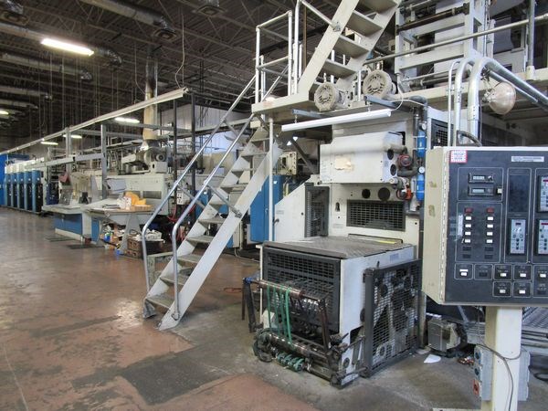 Utilisé Harris TCF70 Combination Folder w/Double Parallel Capability ...