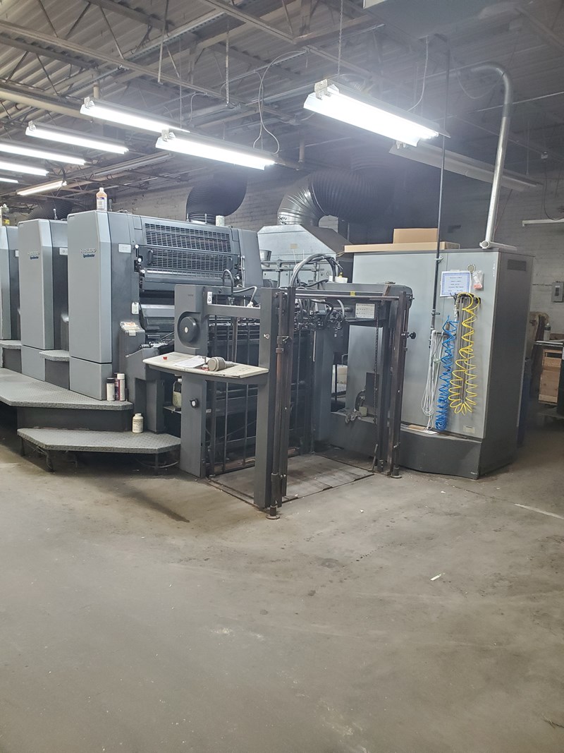6 color Used Heidelberg CD102-6+L 6/c 40” plus coater year 2001 | PressCity