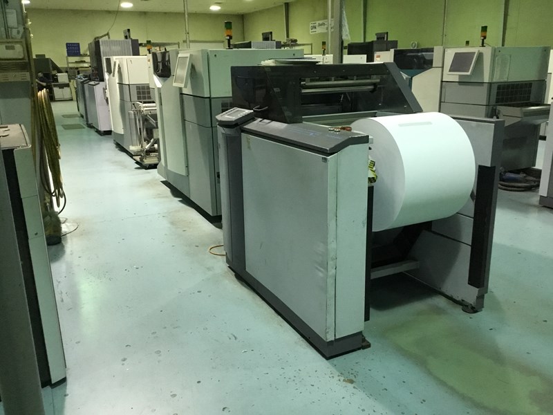 Used Hunkeler Popp4 and Oce 7650/ 6250 package, lots of spare parts ...