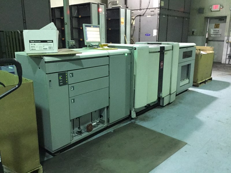 Used Hunkeler Popp4 and Oce 7650/ 6250 package, lots of spare parts ...