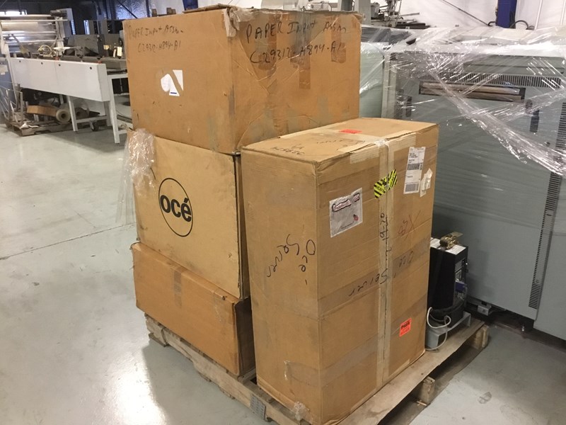 Used Hunkeler Popp4 and Oce 7650/ 6250 package, lots of spare parts ...
