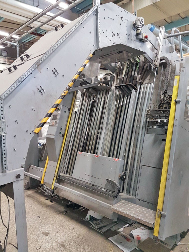 Used Gammerler SV500 Vertical Log Stacker year 2004 | PressCity