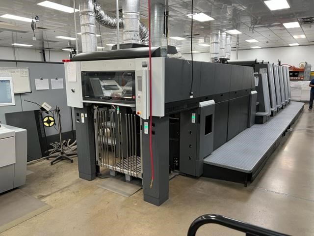 5 color Used Heidelberg SM XL 75 year 2008 with UV | PressCity