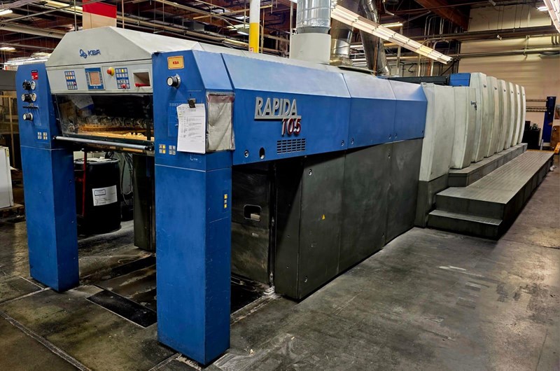 6 color Used KBA Rapida 105 year 2012 | PressCity