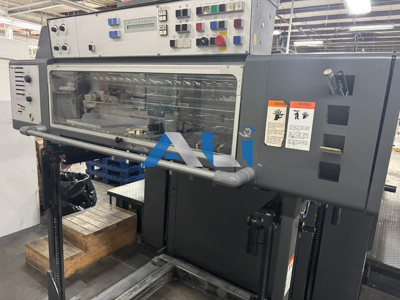 2 color Used Heidelberg 102 ZP / 28" x 40" / 2 Color / Perfector year ...