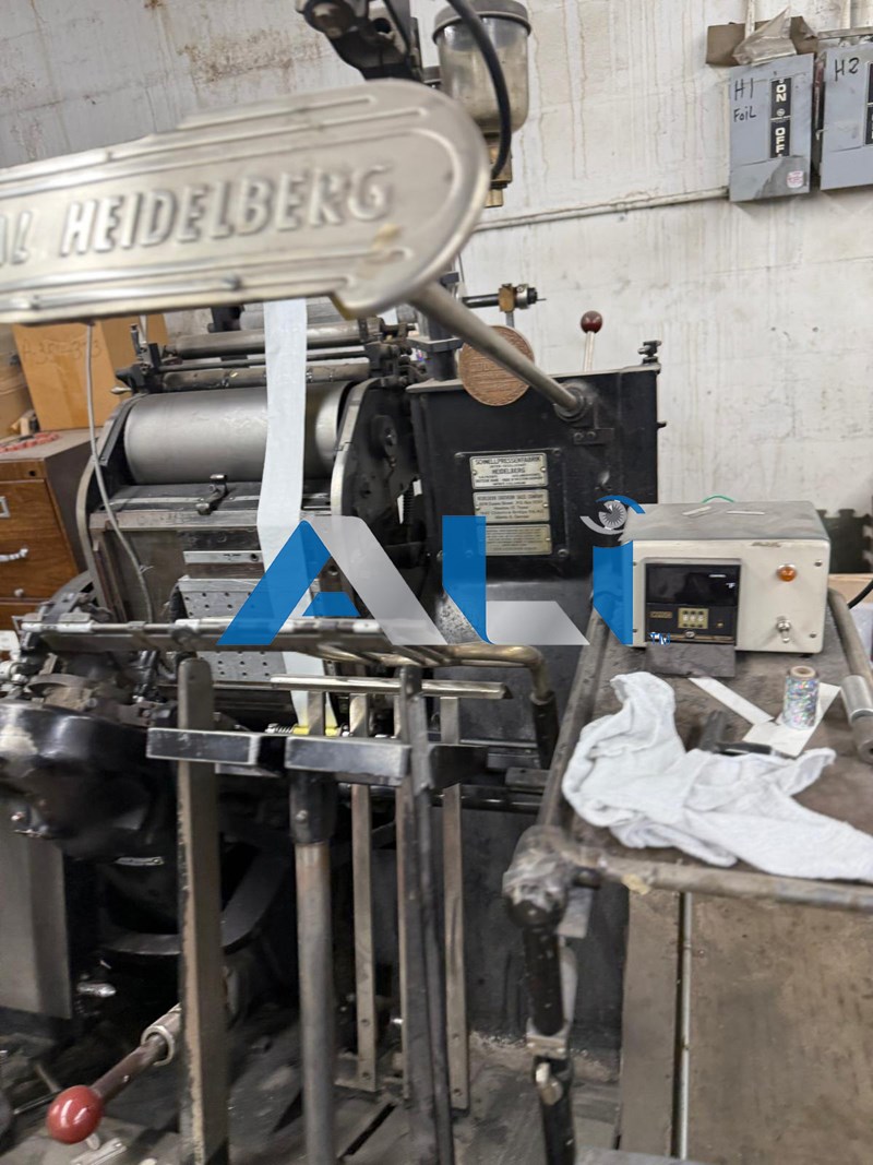Utilisé Heidelberg Windmill red ball with Foil | PressCity