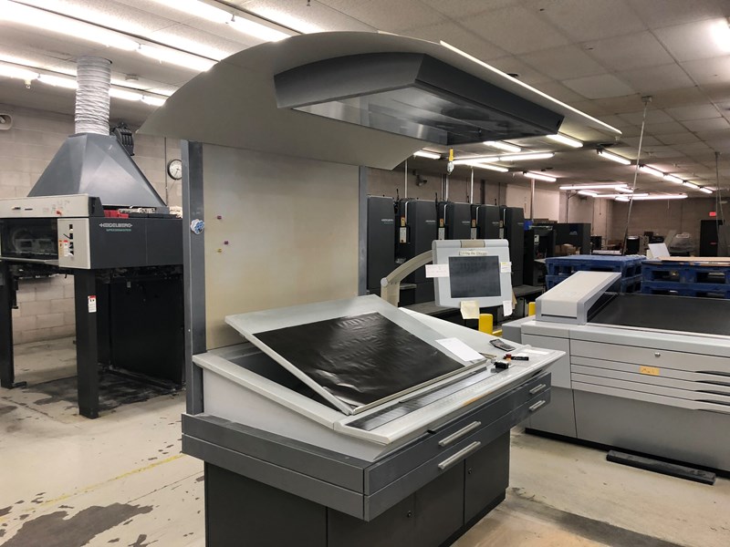 4 color Used Heidelberg SM-102 4P3 28x40 2/2 perfector, CP2000 year ...