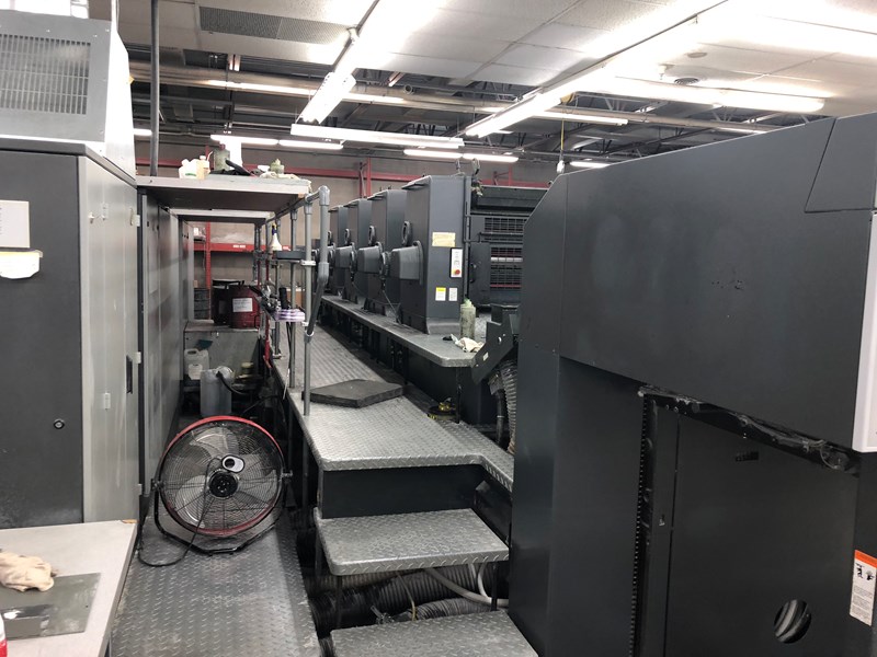 4 color Used Heidelberg SM-102 4P3 28x40 2/2 perfector, CP2000 year ...