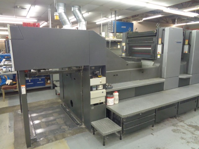 4 color Used Heidelberg SM-102 4P3 28x40 2/2 perfector, CP2000 year ...