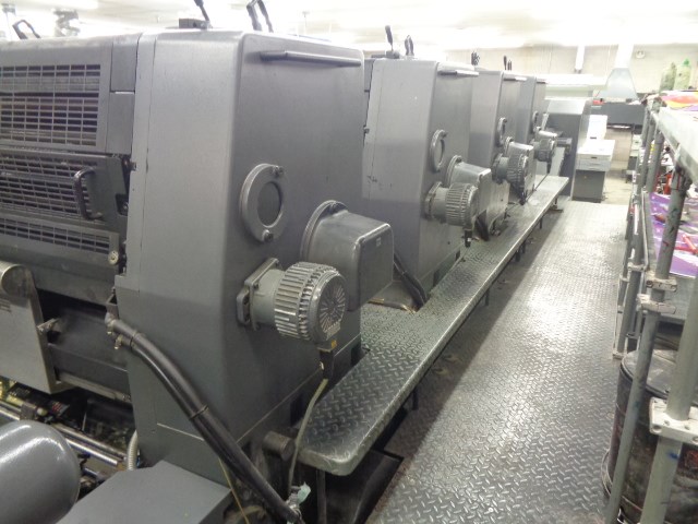 4 color Used Heidelberg SM-102 4P3 28x40 2/2 perfector, CP2000 year ...