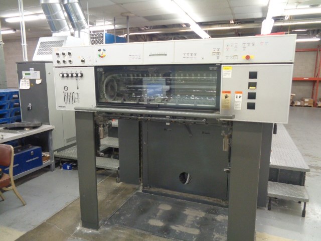 4 color Used Heidelberg SM-102 4P3 28x40 2/2 perfector, CP2000 year ...