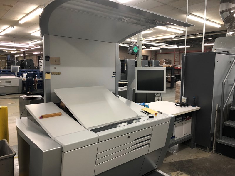 5 color Used Heidelberg SM XL 75 5 +L . "C" format w/ Prinect® Inpress ...