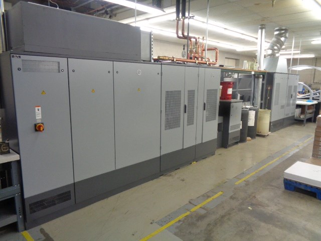 5 color Used Heidelberg SM XL 75 5 +L . "C" format w/ Prinect® Inpress ...