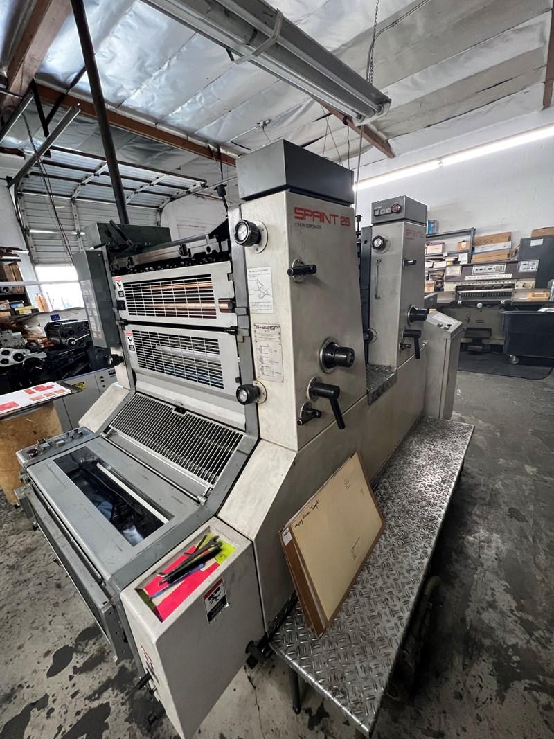 2 color Used Komori Sprint S-226P year 1991 | PressCity