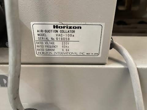 Used HORIZON VAC 100A, 2 X 10 TOWER AIR COLLATOR, STITCHER & FOLDER ...