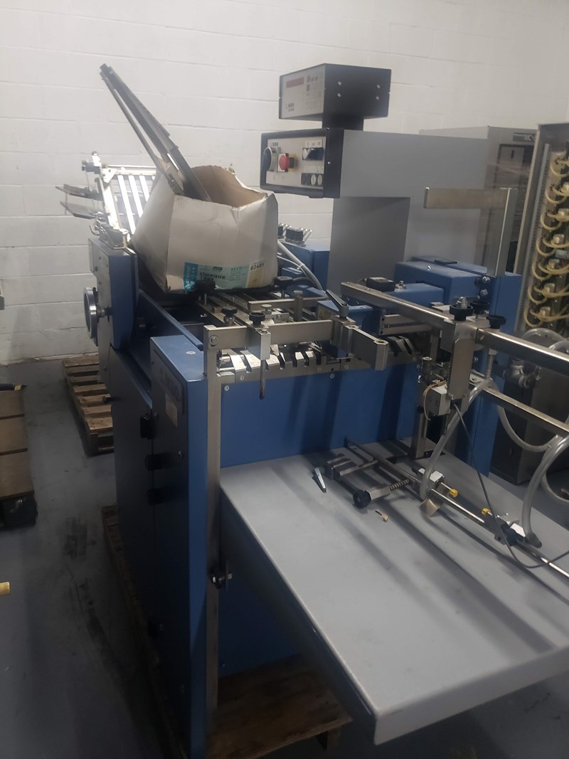 Utilisé MBO FOLDER B 118, SN # Z10/28 PILE FEED WITH CONVEYOR | PressCity