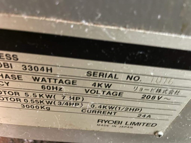 4 color Used Ryobi 3304H WITH CRESTLINE DAMP year 1998 | PressCity