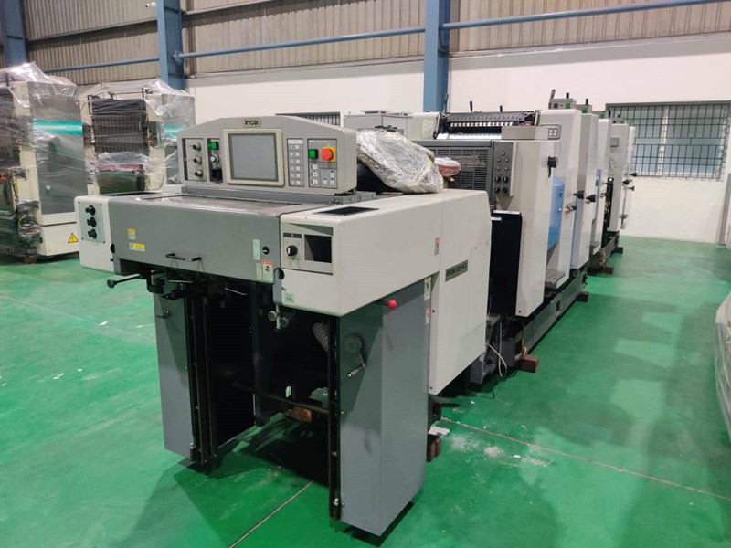 5 color Used Ryobi 525HXX WITH COATER, UV, year 2000 with UV | PressCity