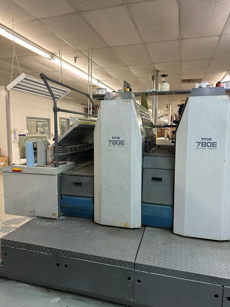 4 color Used 2007 Ryobi 784E, & 2006 Ryobi 784E - 4 COLOR PRESS ...