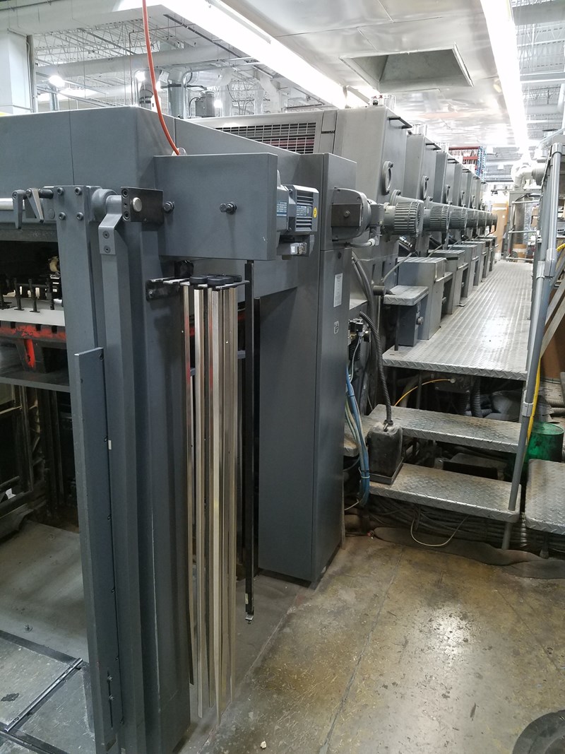 6 color Used Heidelberg SM CD 102-6+LX - Full UV year 2003 with UV ...