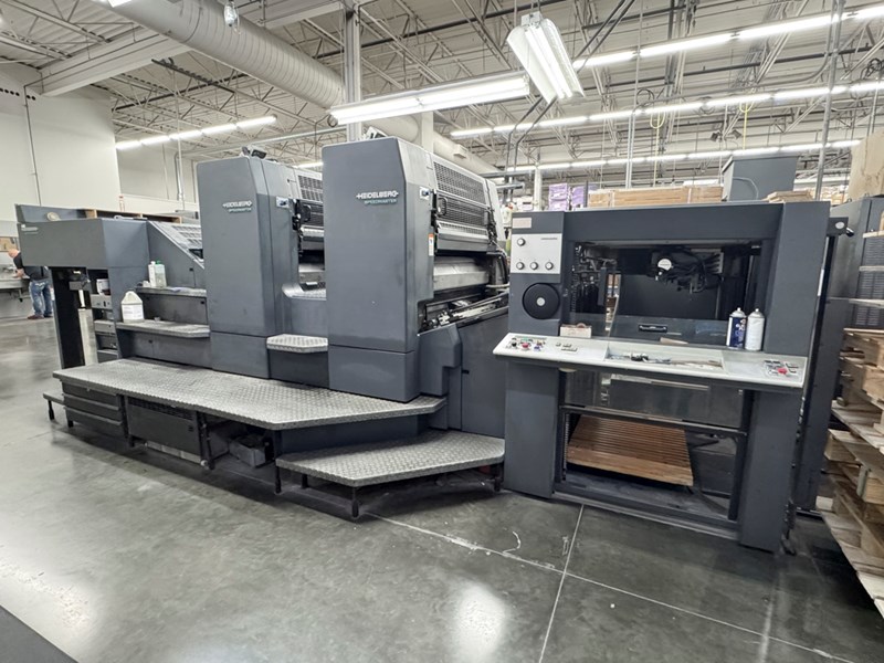 2 color Used Heidelberg SM 102-2P year 1995 | PressCity