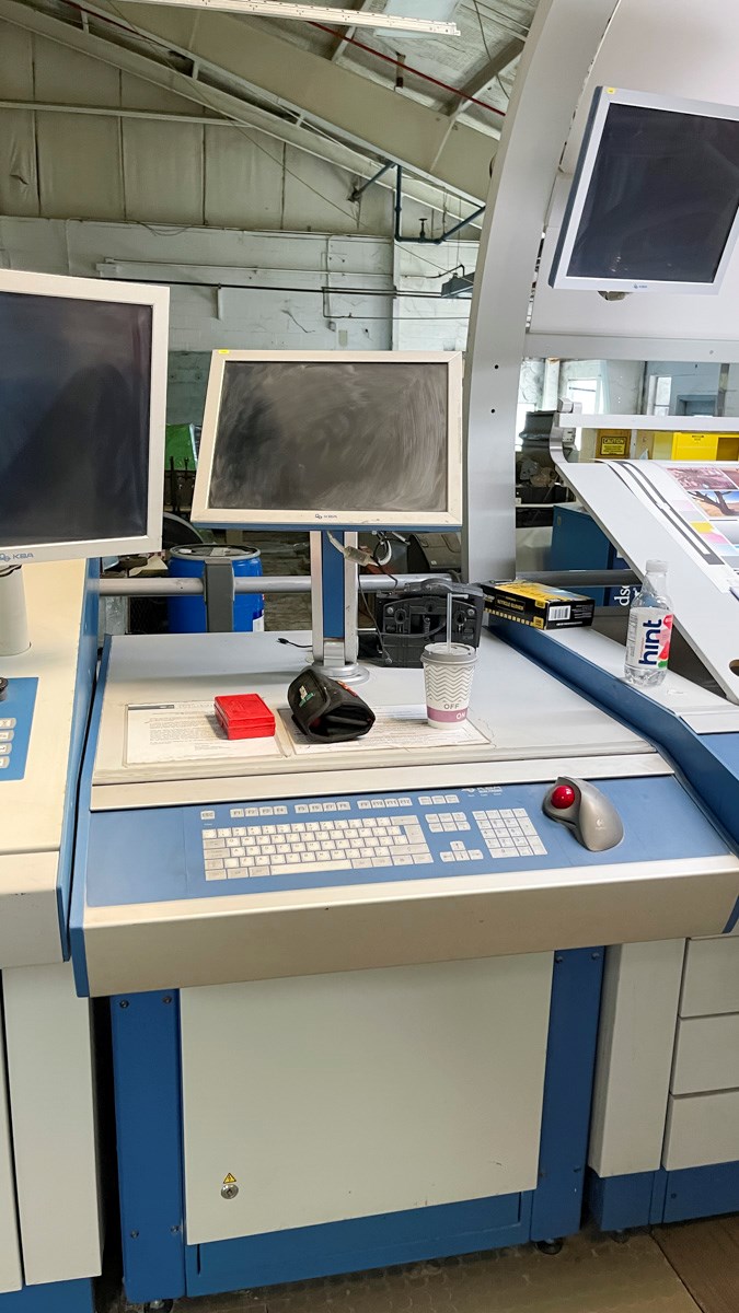 8 color Used KBA Rapida 105-CX-8-ALV3 UV Hybrid year 2008 with UV ...