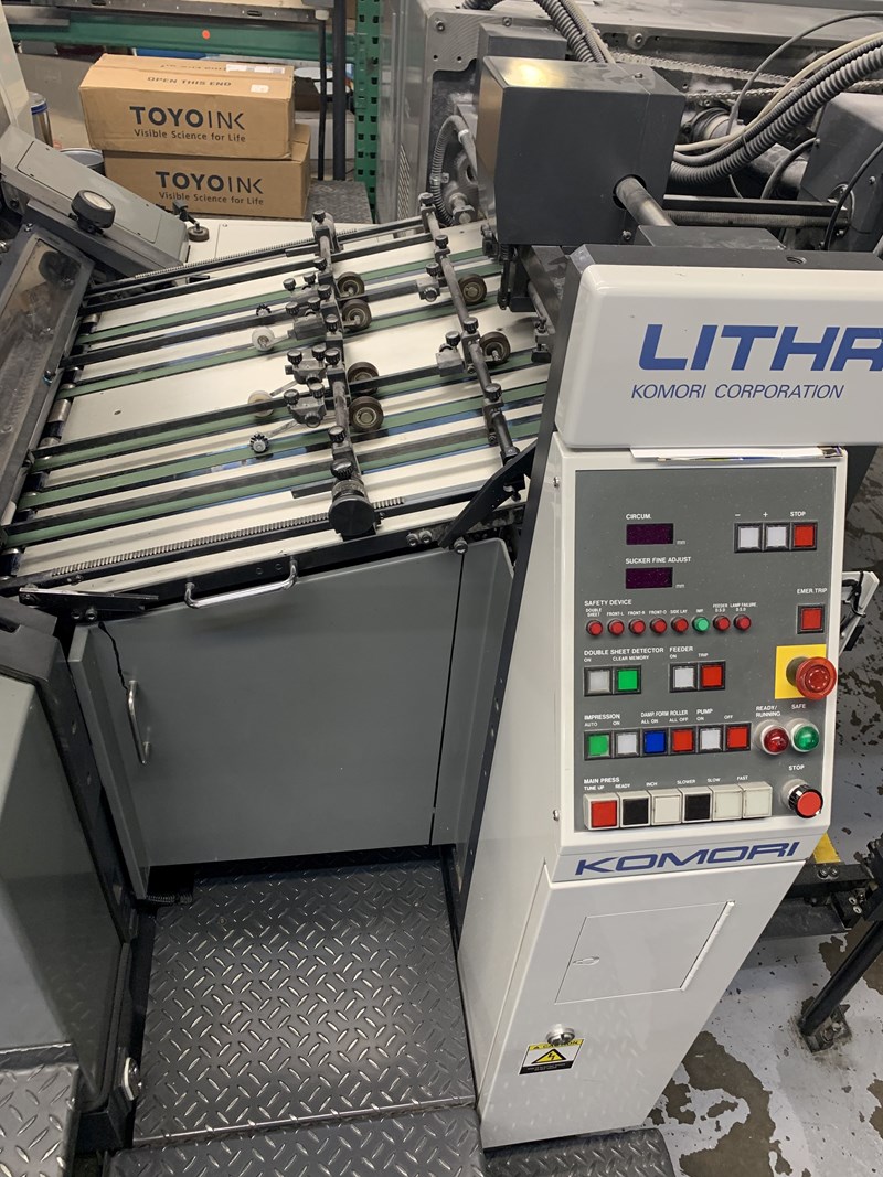 4 color Used Komori Lithrone L428P - Series 45 year 2001 | PressCity