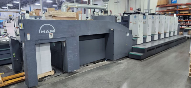 6 color Used MAN Roland 506 OB LV FULL UV year 2008 with UV | PressCity
