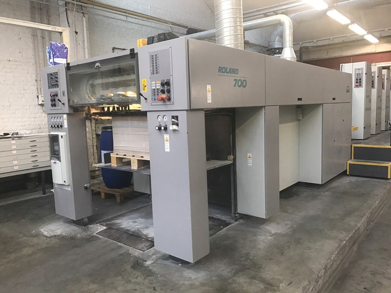 5 color Used Manroland R705+LV year 2002 | PressCity